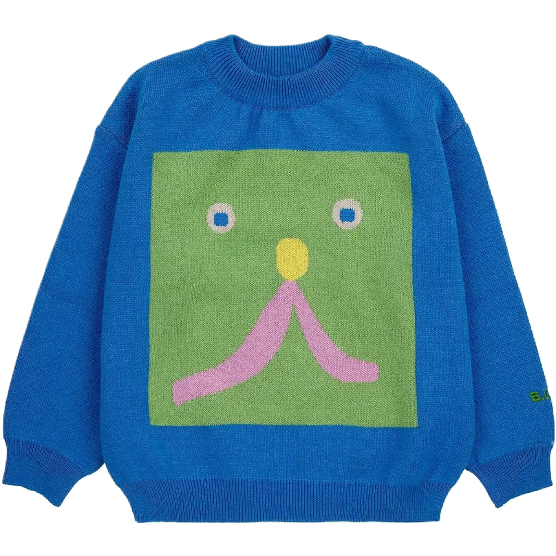 Funny Face Jacquard Jumper – Kizzu